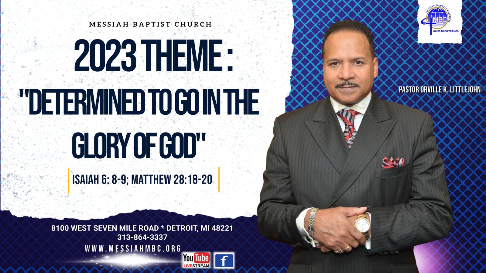 Messiah Baptist Church – Yours To Experience